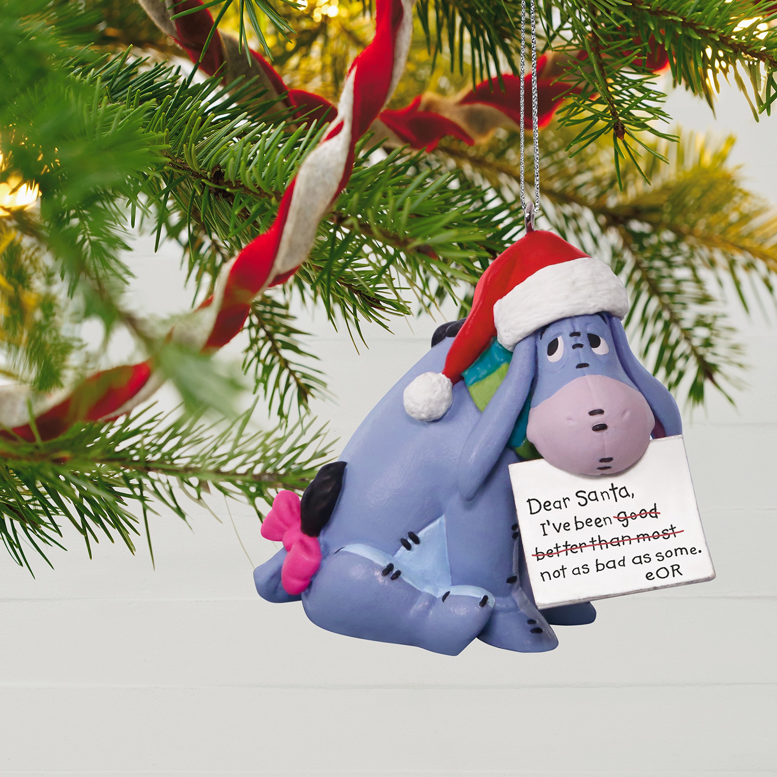 Winnie The Pooh Y El árbol De Navidad También Eeyore 10 Piezas/set