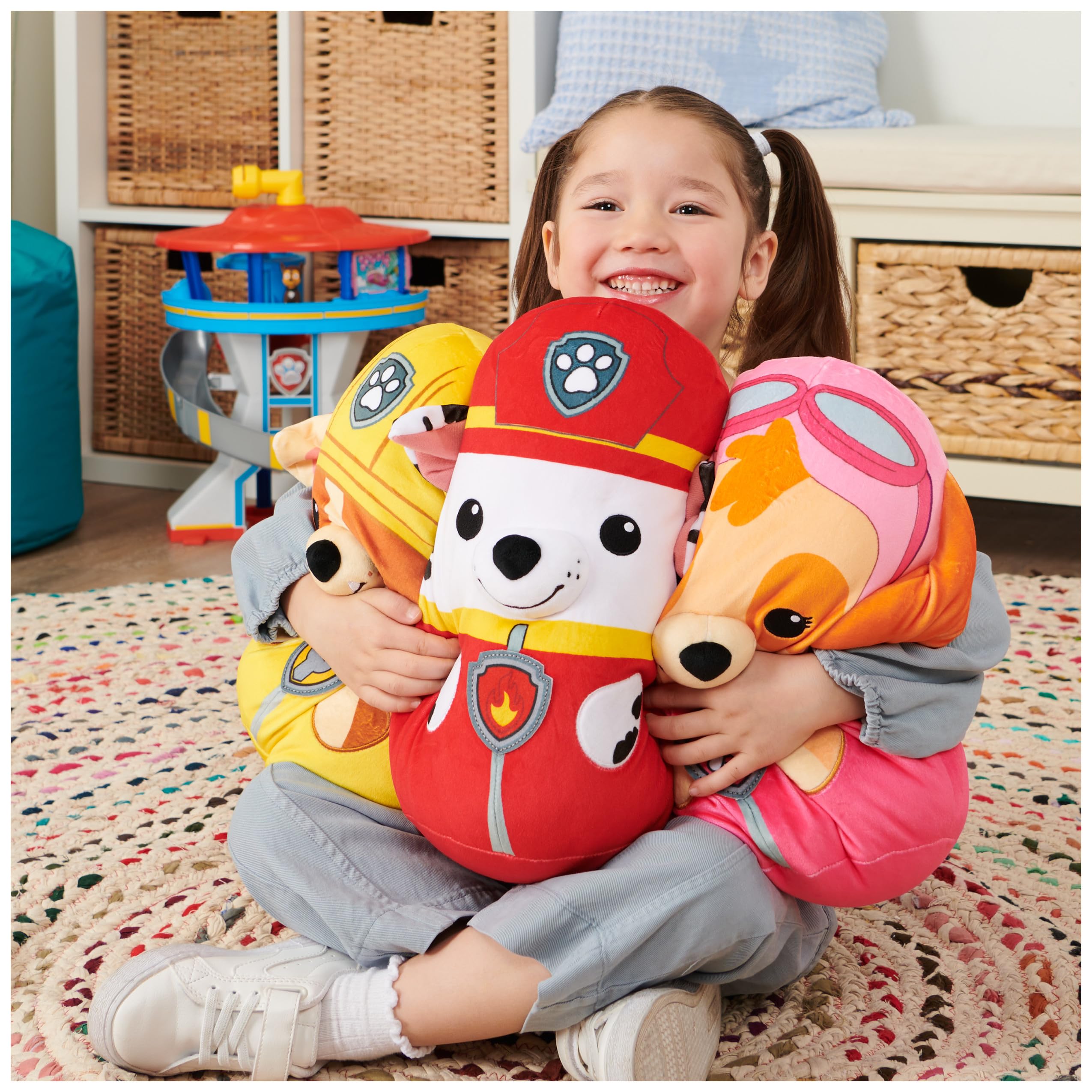 Snapklik.com : PAW Patrol Skye Squish Plush, Official Toy From The Hit ...