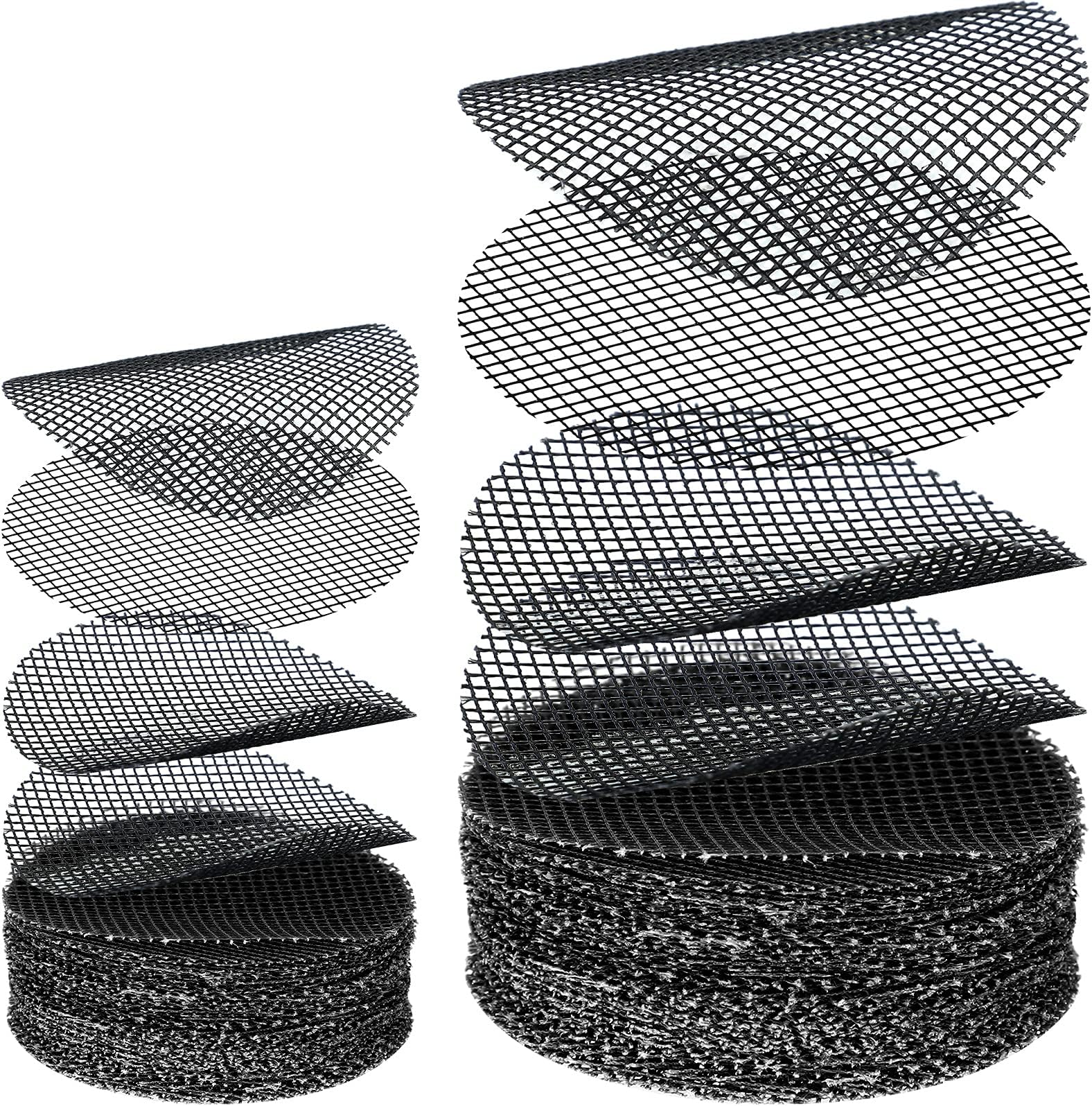 Amazon.com: Shappy 200 Pieces Round Mesh for Plant Pot Gardening Pad ...
