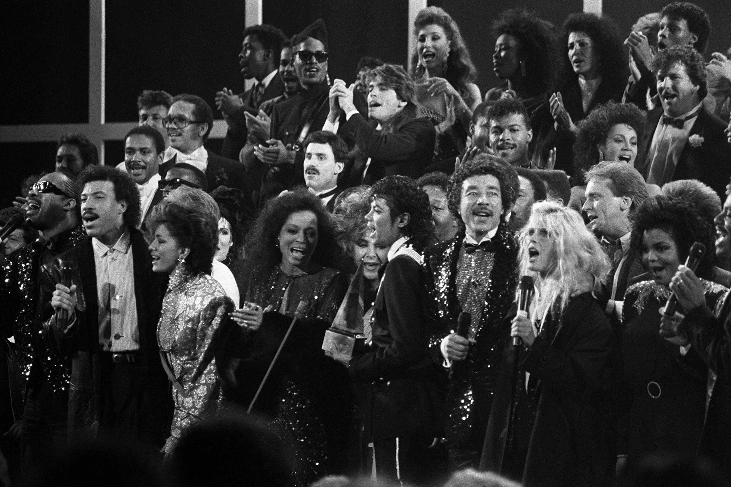 Lionel Richie And Michael Jackson