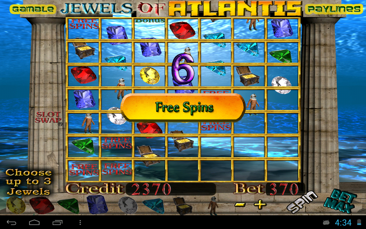 JEWELS OF ATLANTIS Slot Machine - App on Amazon Appstore