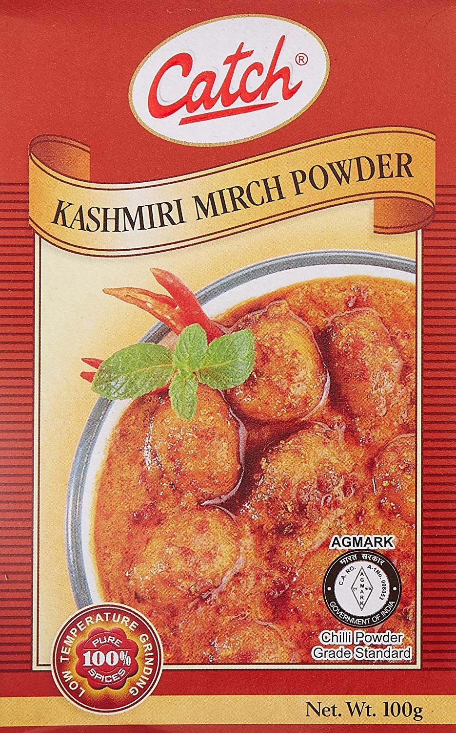 Amazon.com : Catch Spice Kashmiri Chilli Powder, 100g by ...
