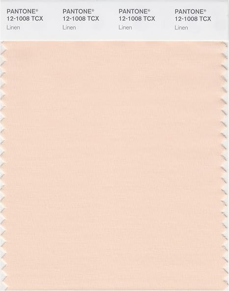 Amazon.com: PANTONE Smart 12-1008X Color Swatch Card, Linen : Arts ...