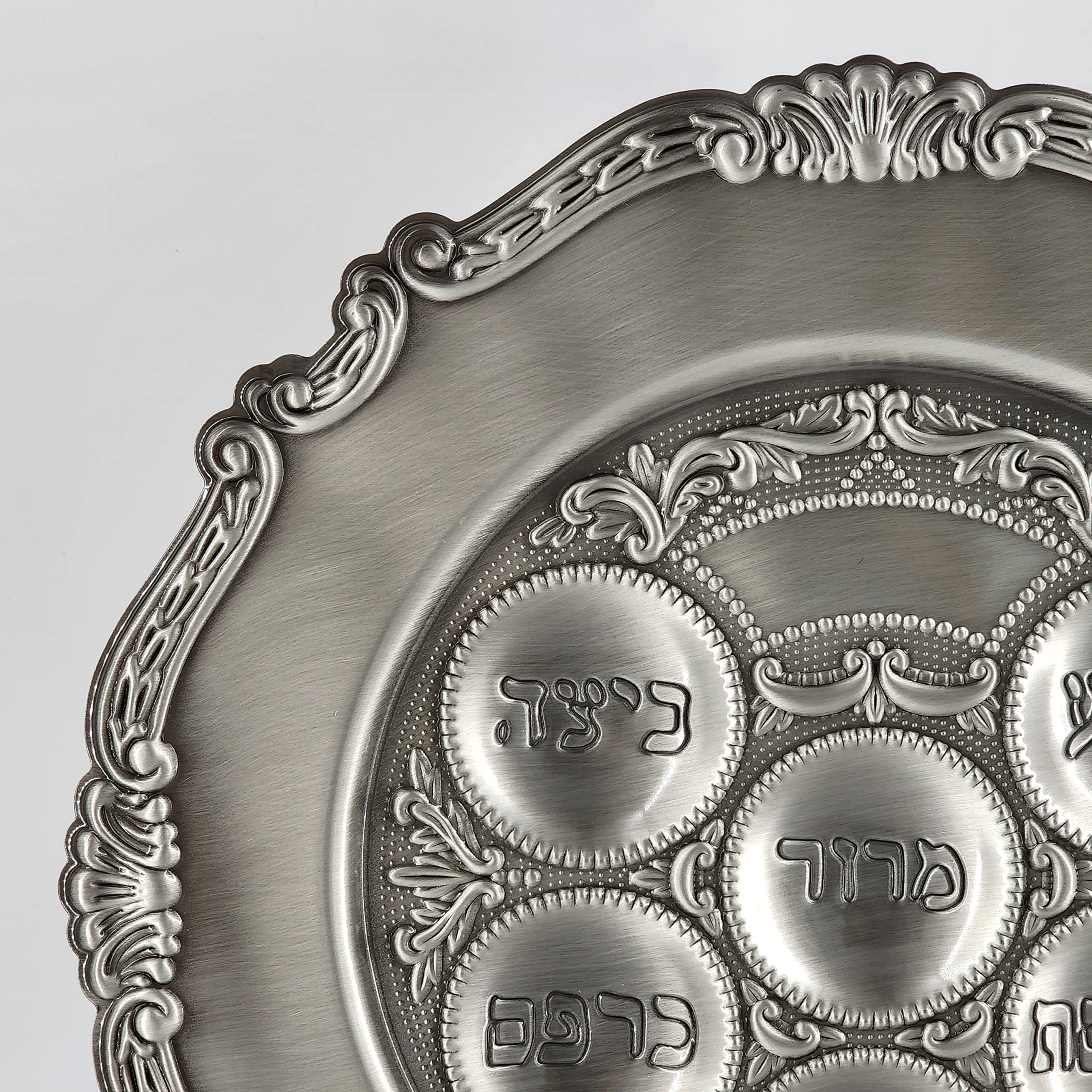 Snapklik.com : The Dreidel Company 3-Pack Traditional Pewter Passover ...