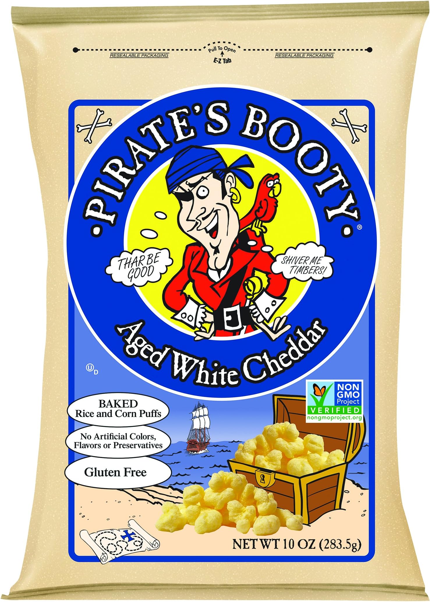 Amazon.com: Trader Joe's World’s Puffiest White Cheddar Corn Puffs - 7 ...