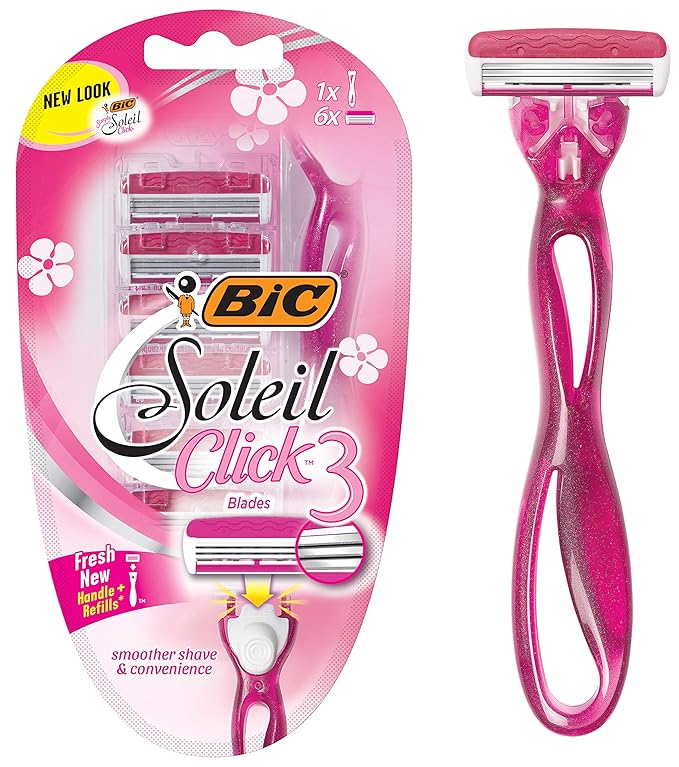 Amazon.com: Bic Simply Soleil Click Size Razor 1pk : Beauty & Personal Care