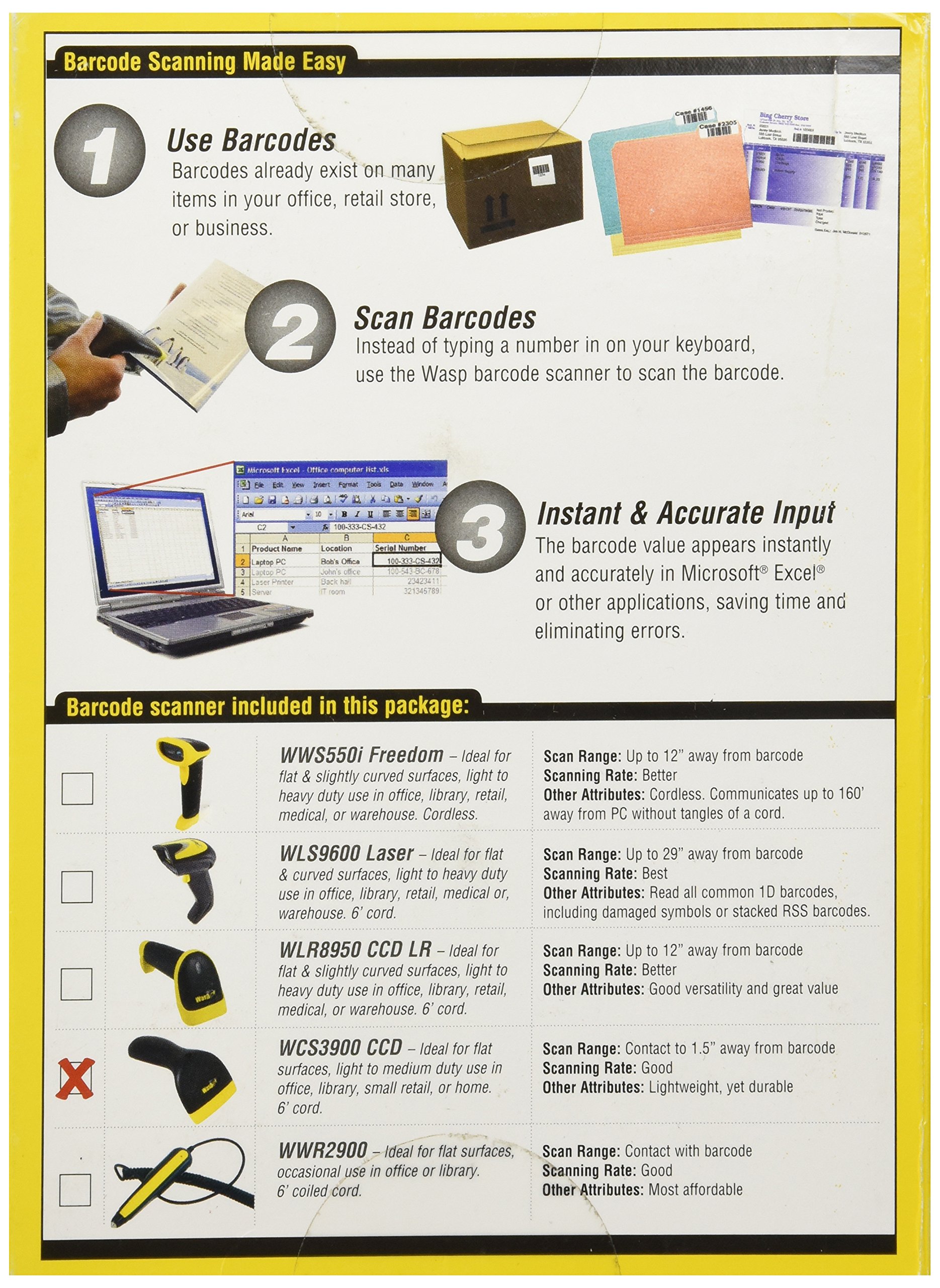 Wasp Scanners For Computers