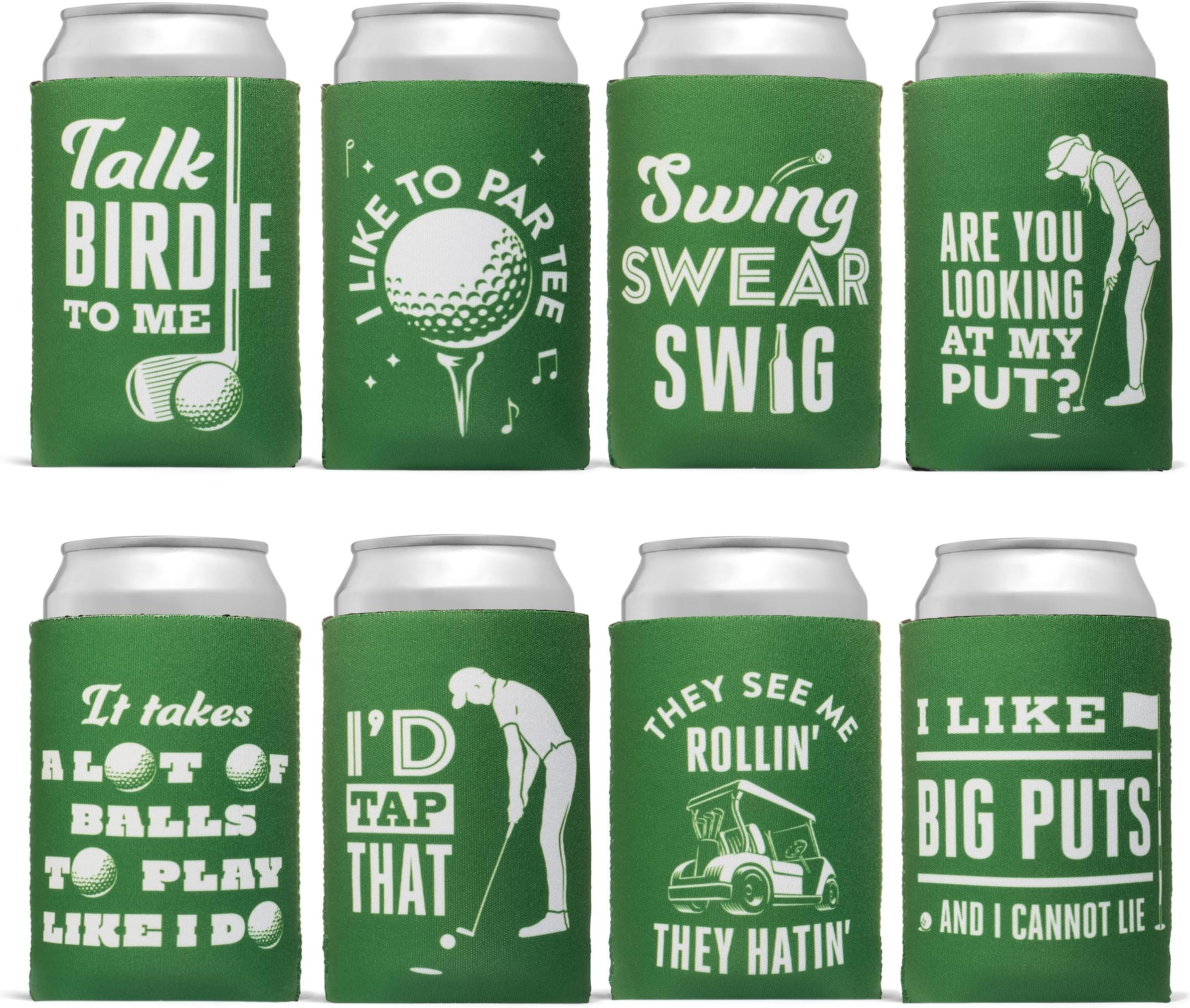 Amazon.com: LFZHAN For Golf Party Decorations,Beer Can Cooler Funny ...