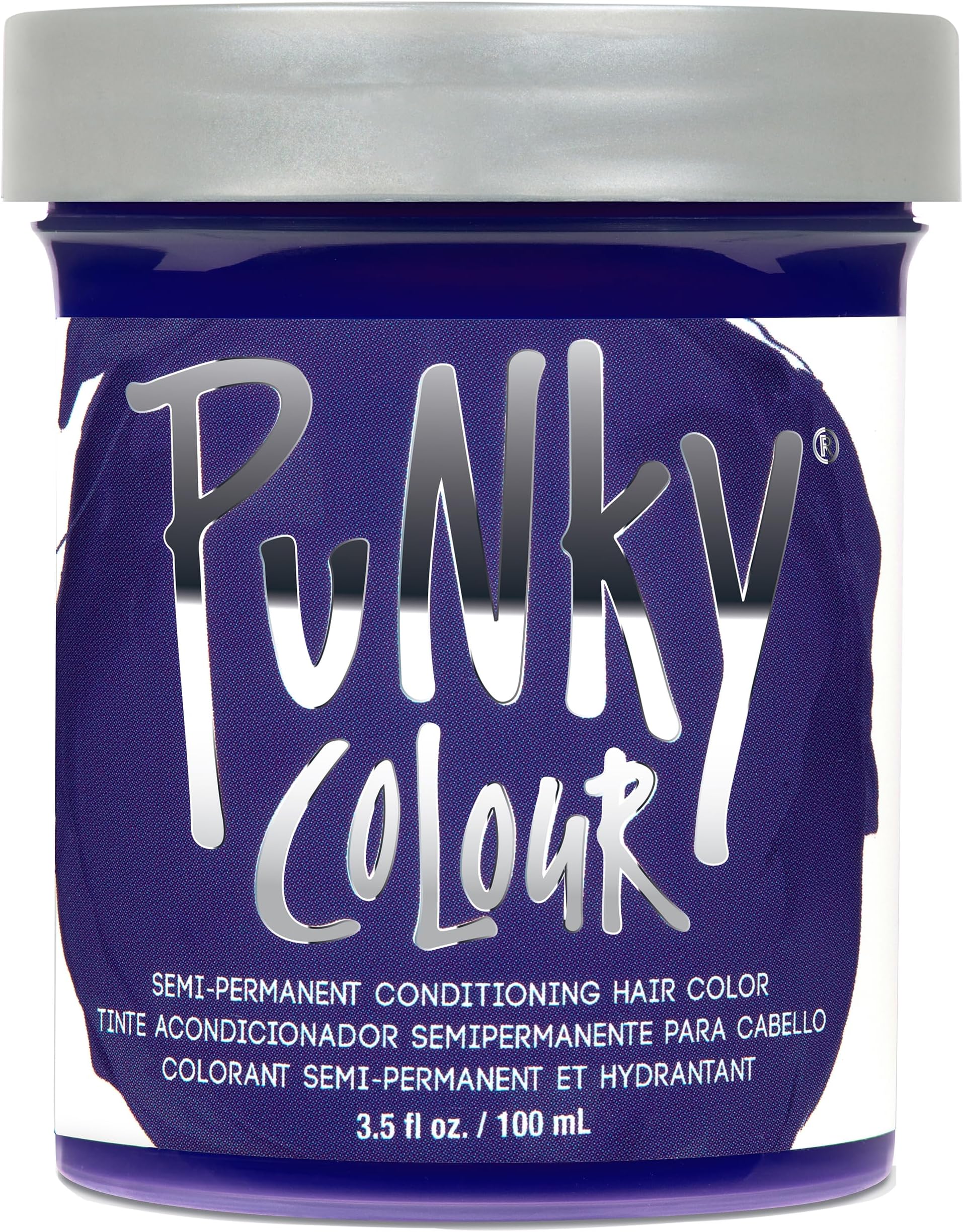 Amazon.com : Punky Violet Semi Permanent Conditioning Hair Color | Non ...