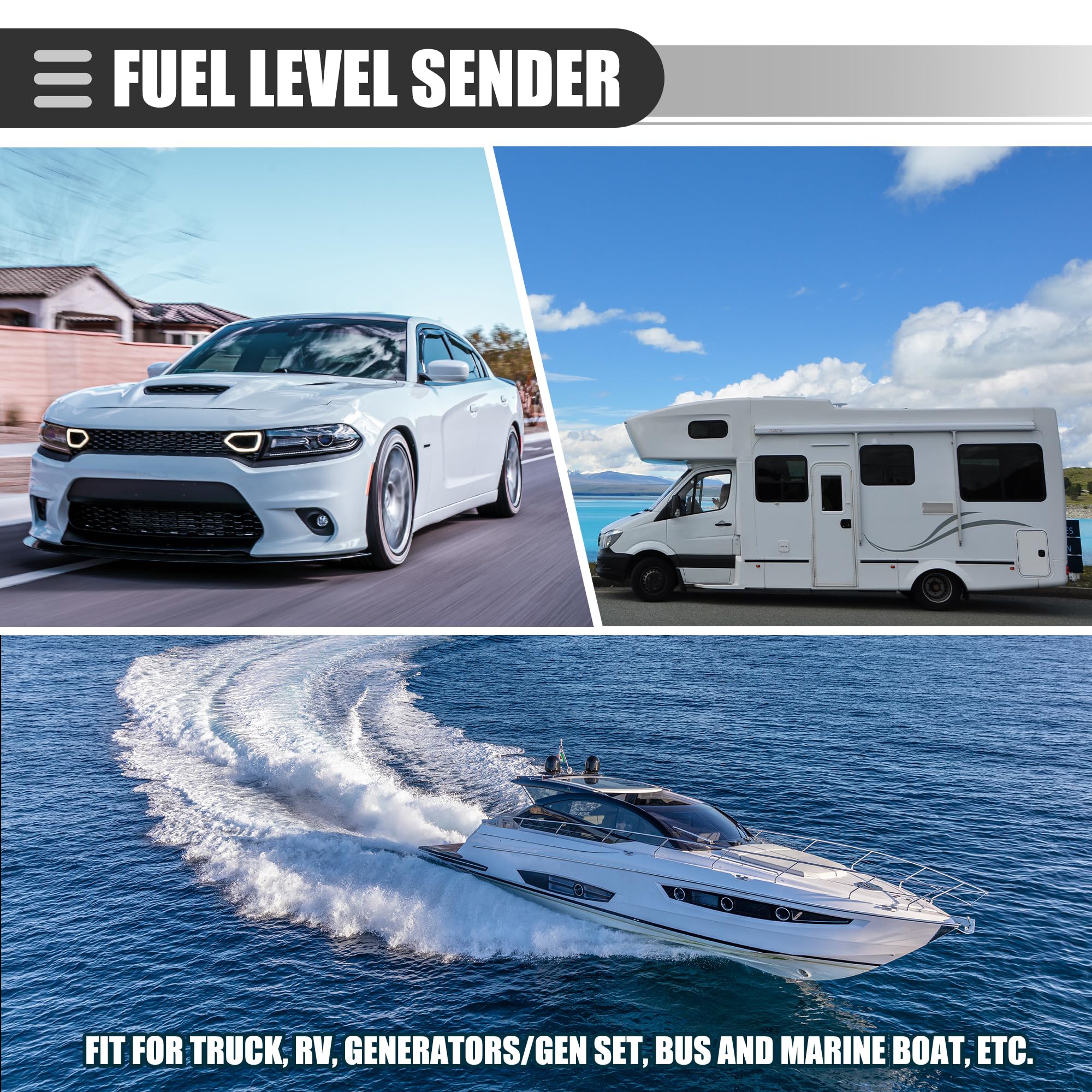 Snapklik.com : Motoforti Universal Marine Fuel Sending Unit Float ...