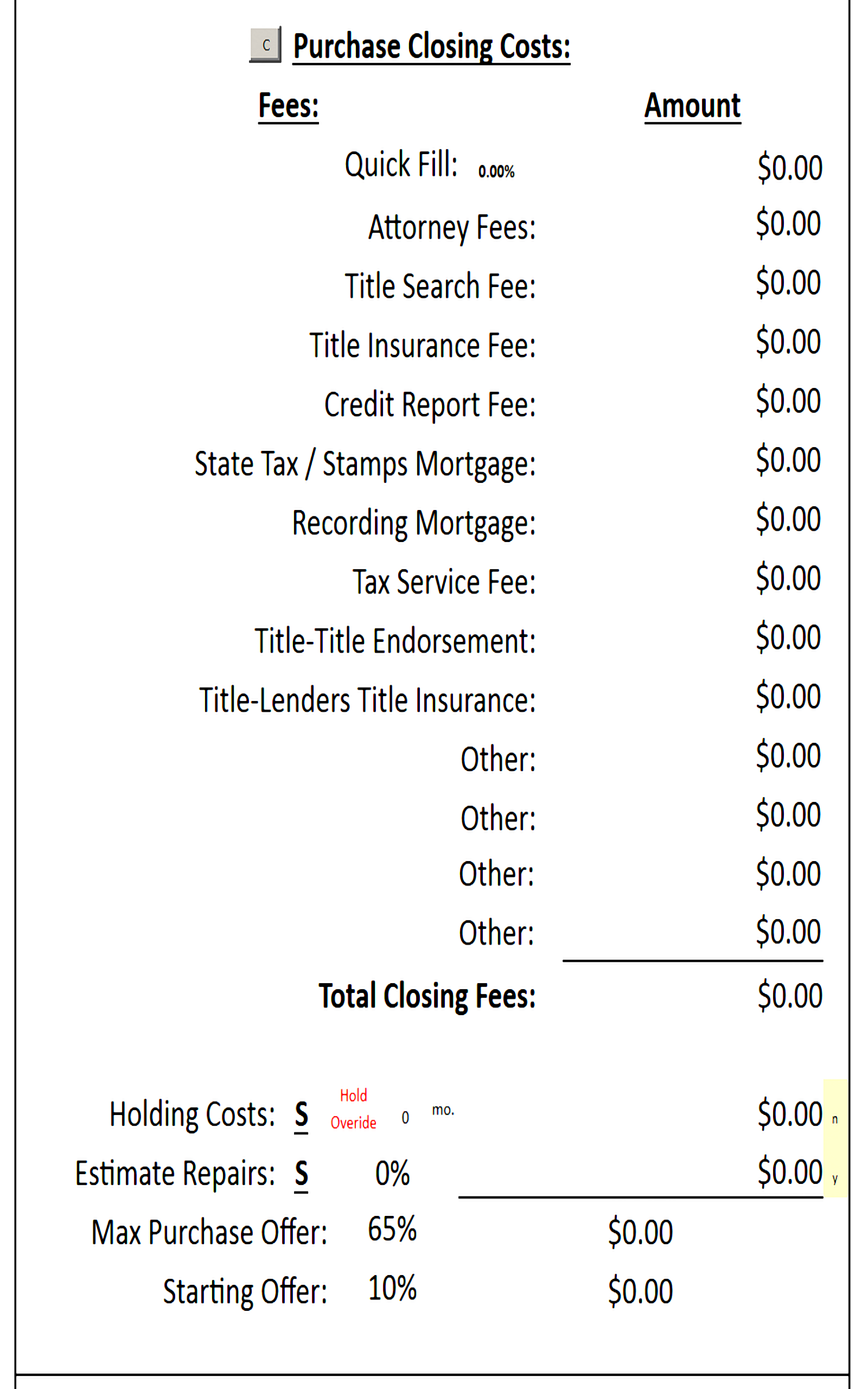 Deal Analysis For Real Estate Flipping - App on Amazon Appstore