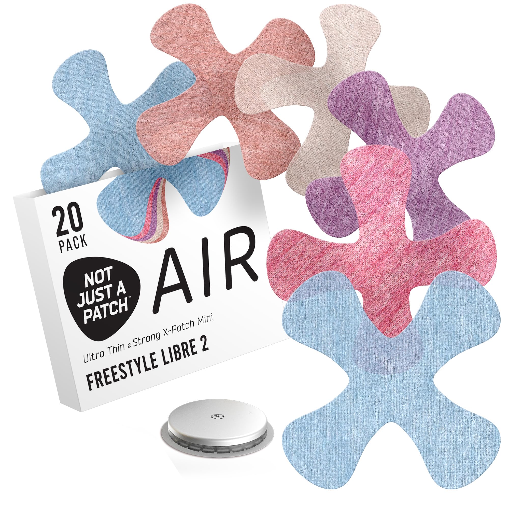 Amazon.com: Not Just A Patch Freestyle Libre 2 Covers (20 Pack) - Thin ...