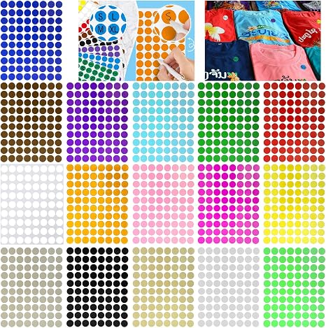 Gommettes Autocollantes Ronde gomettes autocollantes etiquettes ...