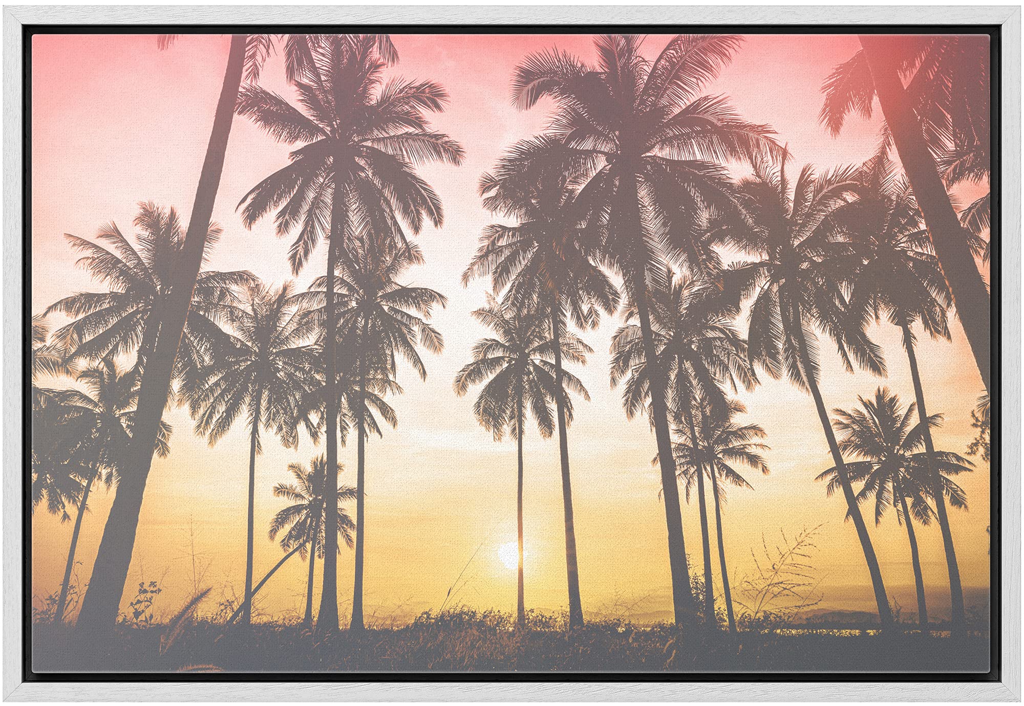 Retro Palm Tree Print