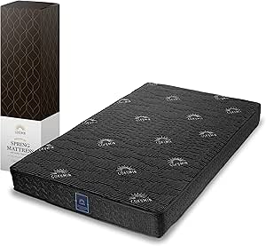 Amazon.co.jp: GOKUMIN マットレス ポケットコイル 【腰部徹底サポート】 厚さ20cm 高反発 180N 高耐久 32D 体圧分散 スプリングマットレス ごくみん セミ ...