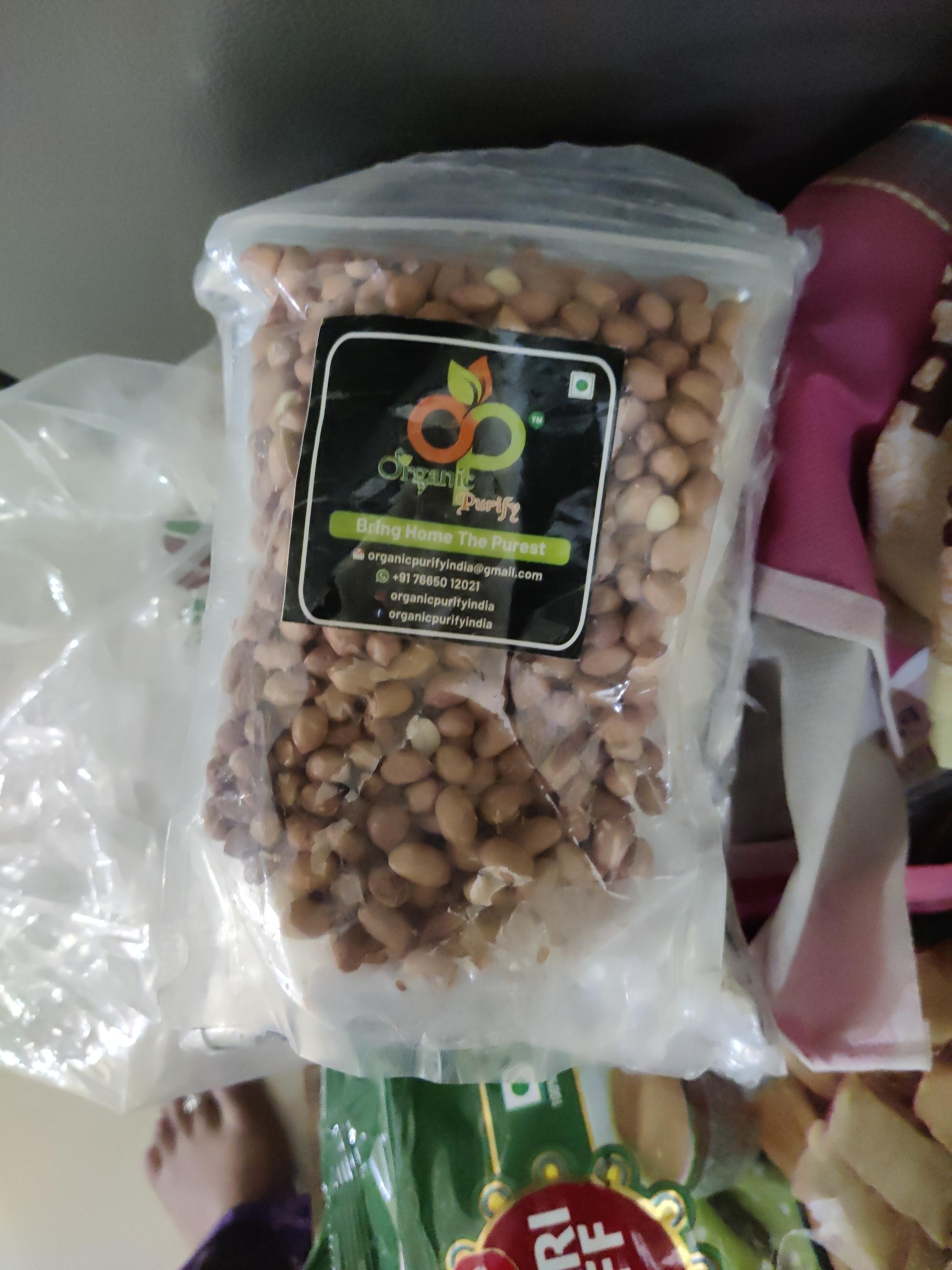 Organic Purify RAW PEANUTS|GROUNDNUT|MOONGFALI(मूंगफली) 200GM : Amazon.in: Grocery & Gourmet Foods