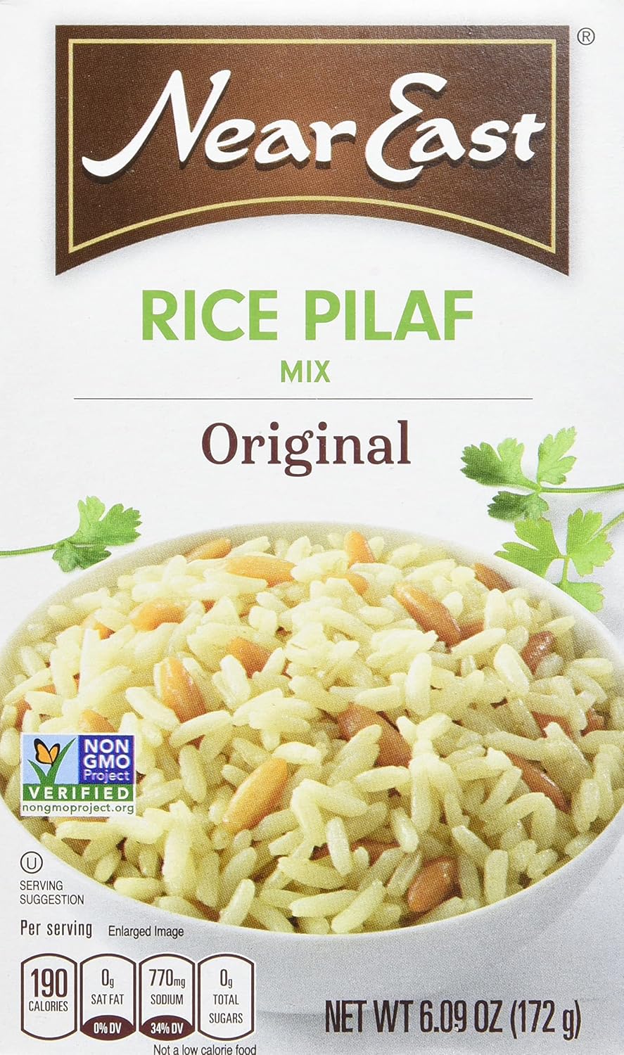 Amazon.com : Near East Original Rice Pilaf Mix 3 Count, 6 Oz : Grocery & Gourmet Food