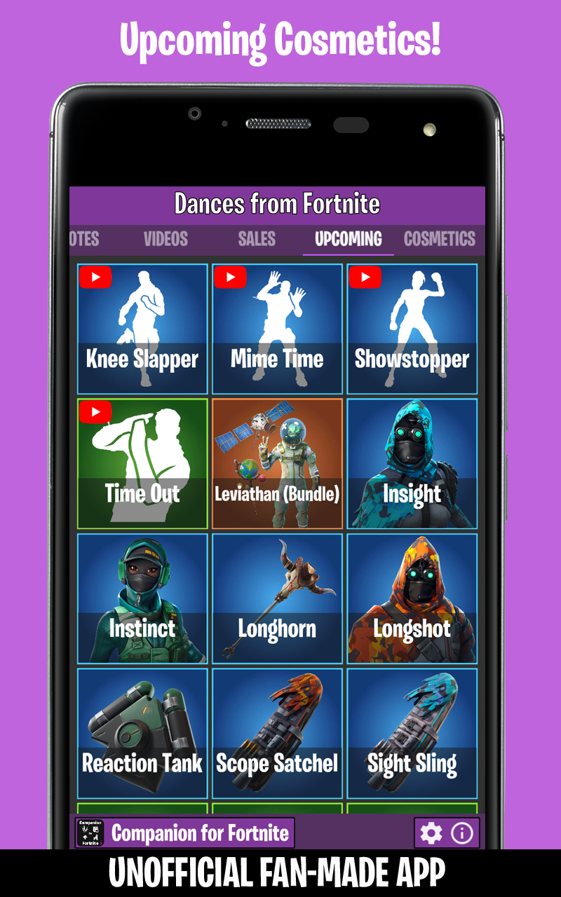 Companion for Fortnite - Application sur Amazon Appstore