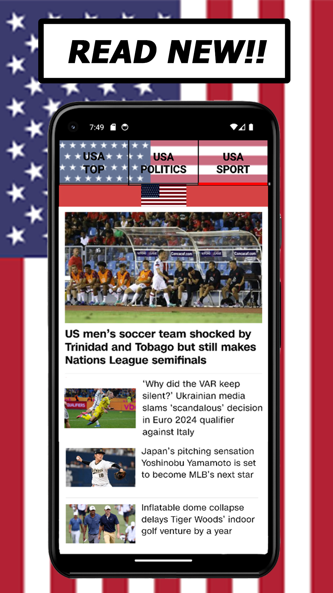 USA NEWS 24-7 - App on Amazon Appstore