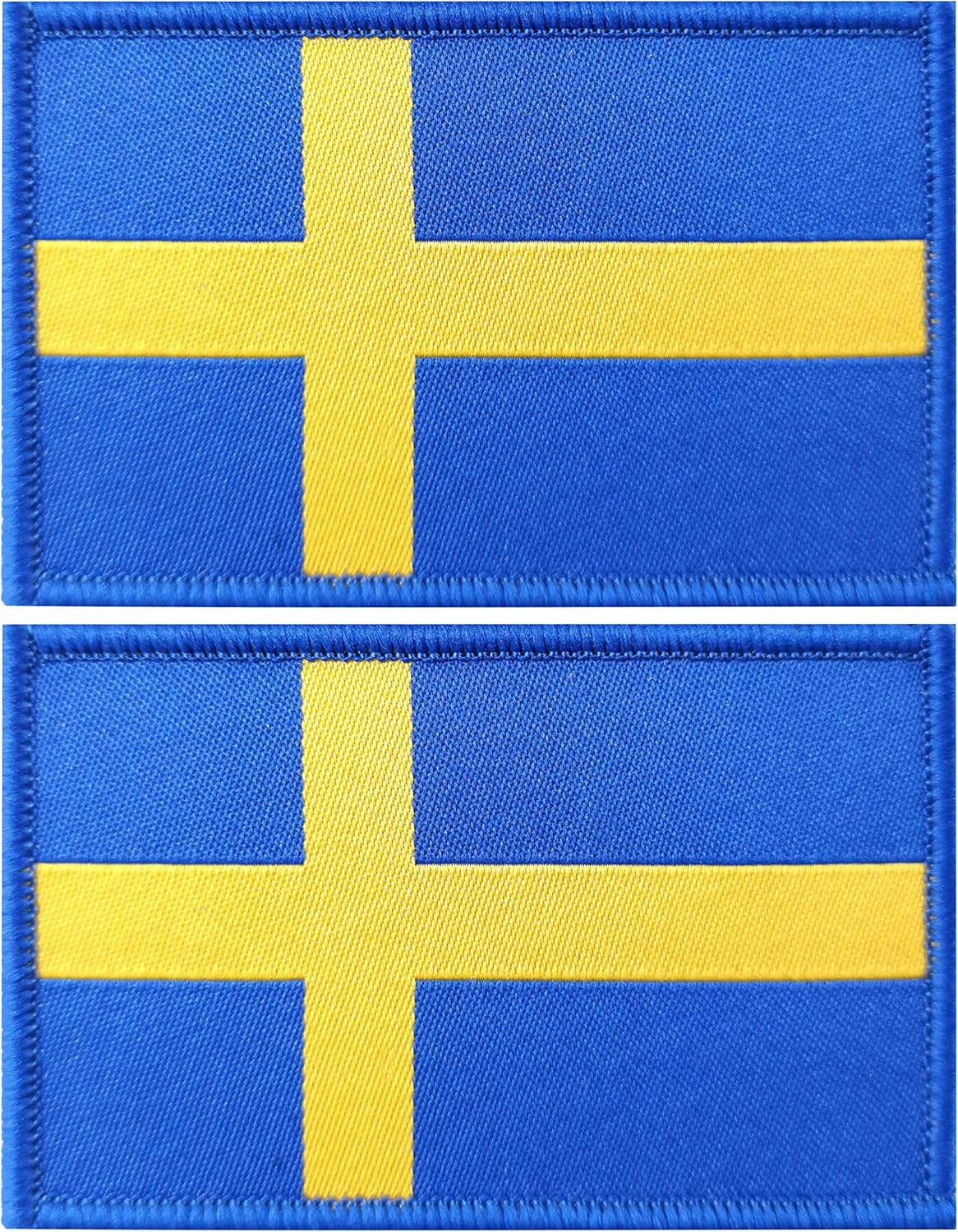 Amazon.com: QQSD Sweden Flag Patch Swedish Tactical Patch - Hook and ...