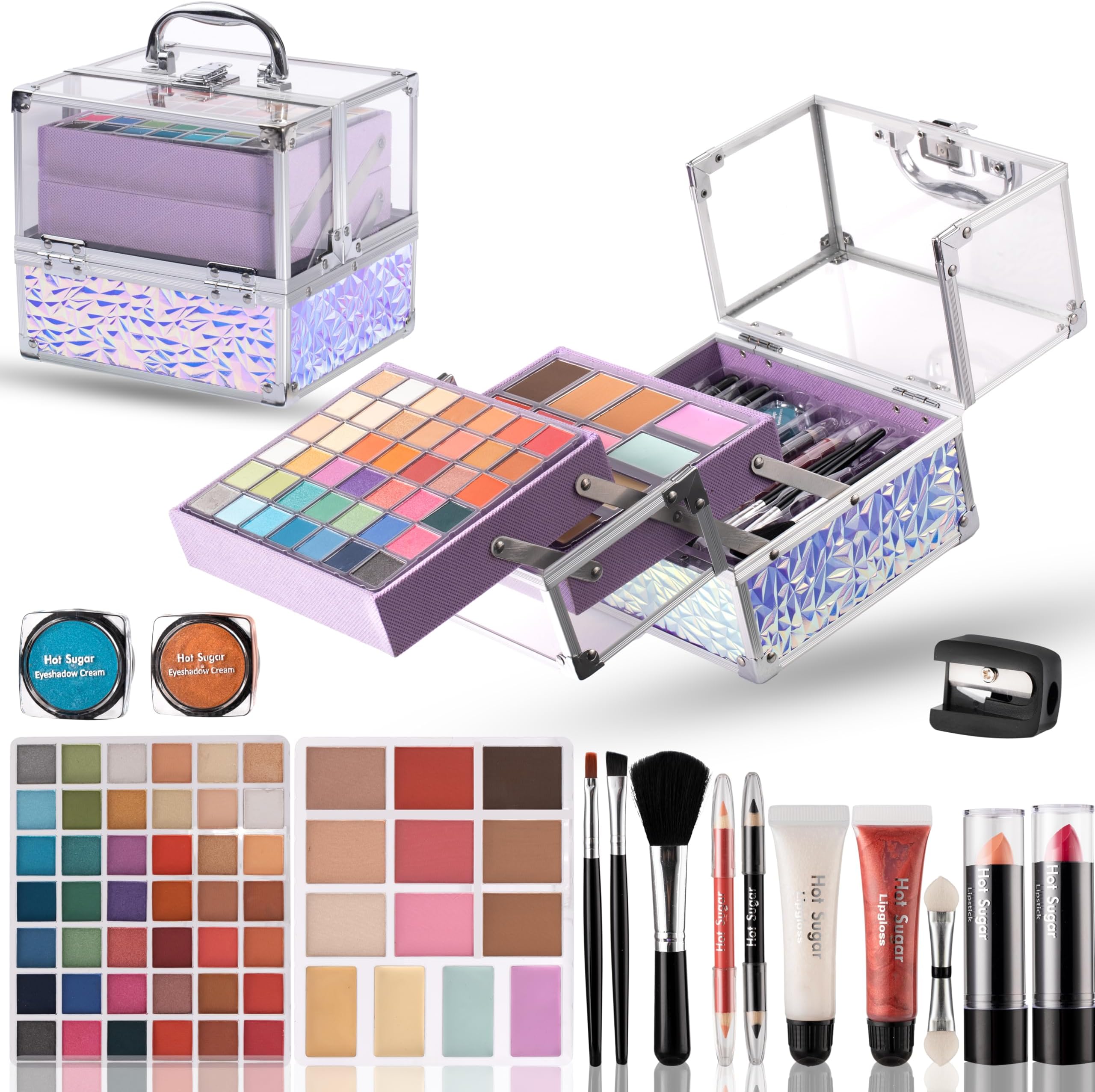 Amazon.com : Hot Sugar Teen Makeup Kit for Girls 13-15, Kids Makeup Kit ...