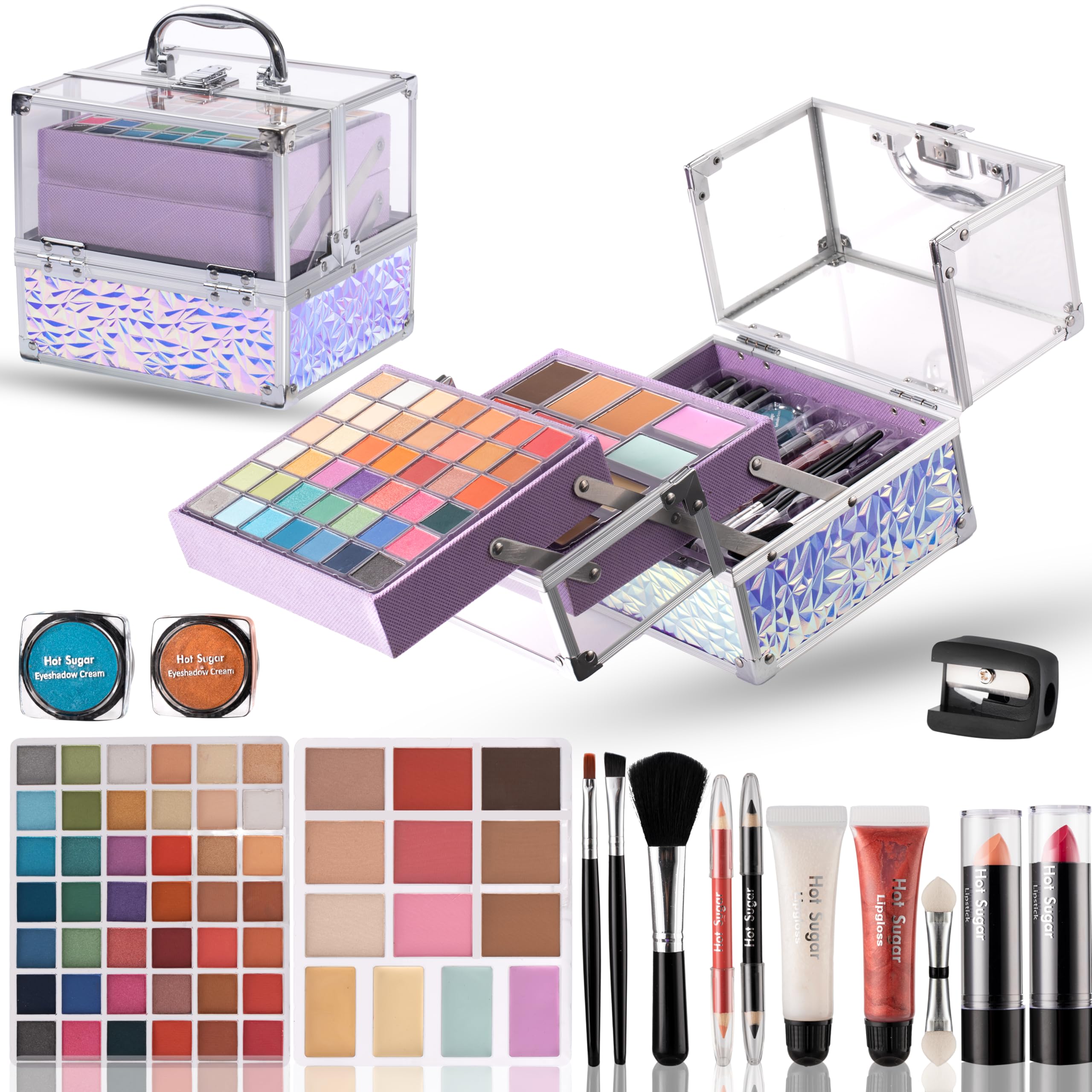 Amazon.com : Hot Sugar Teen Makeup Kit for Girls 13-15, Kids Makeup Kit ...