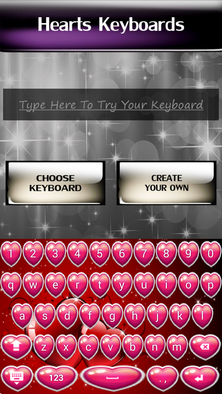 Hearts Keyboards - App on Amazon Appstore