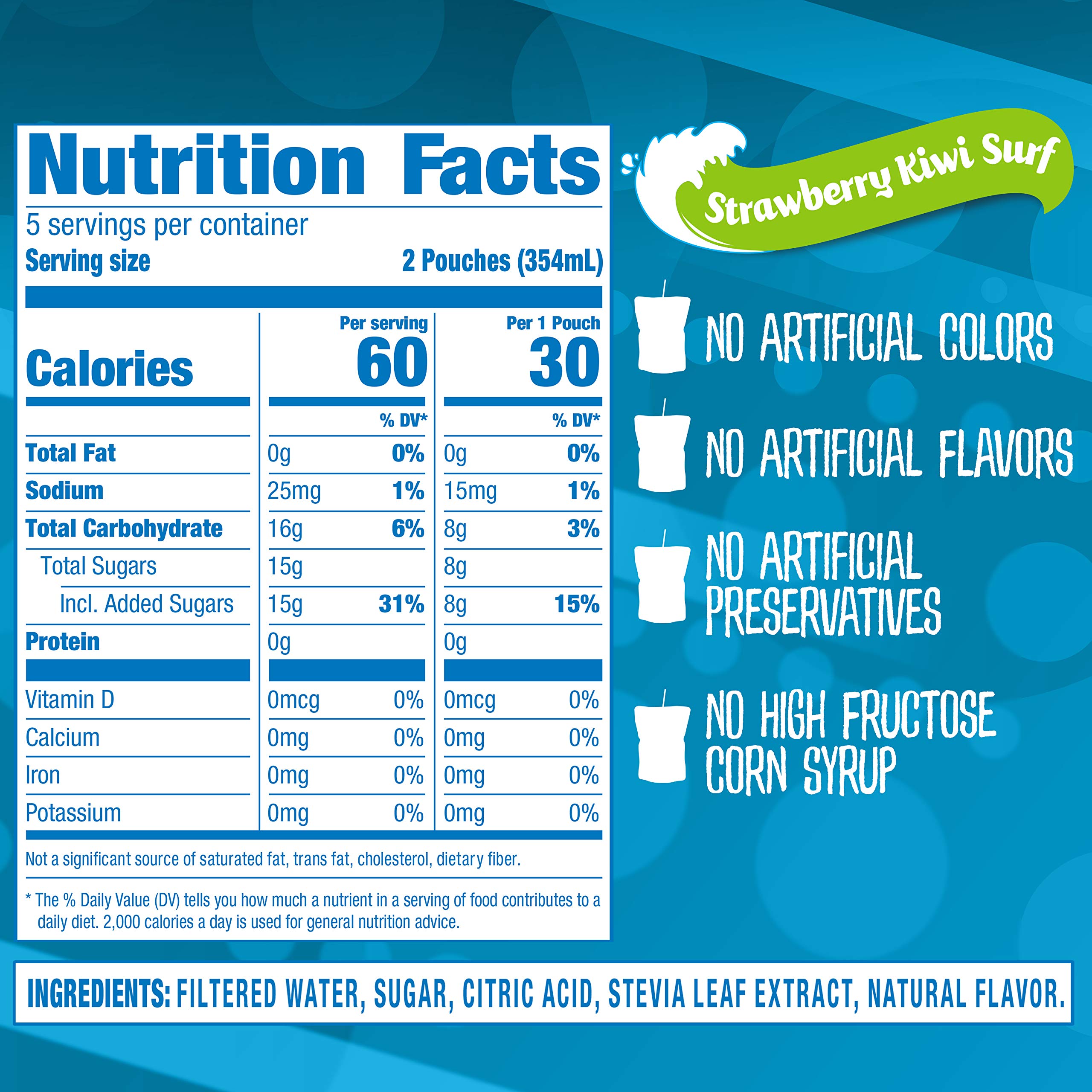 Snapklik.com : Capri Sun Roarin Waters Strawberry Kiwi Surf Naturally Flavored Water Kids ...