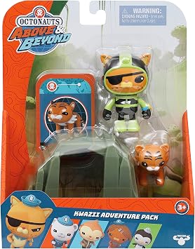 Amazon.com: Octonauts 61100 Above & Beyond | Deluxe Toy Figure | Kwazii ...