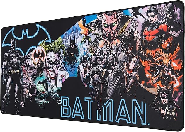 Subsonic-DC Comics Batman - Mouse Pad XXL 90 mm x 40 mm - Gift Batman ...
