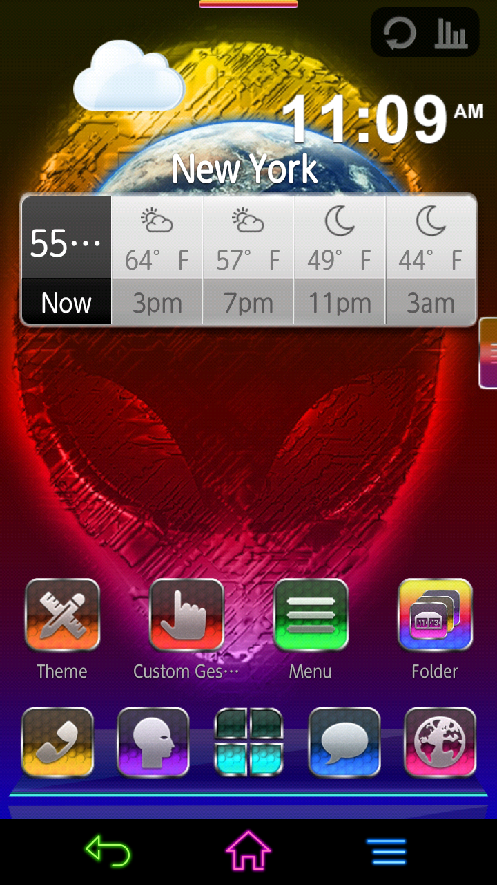 Alien Theme for Next Launcher 3D - App on Amazon Appstore