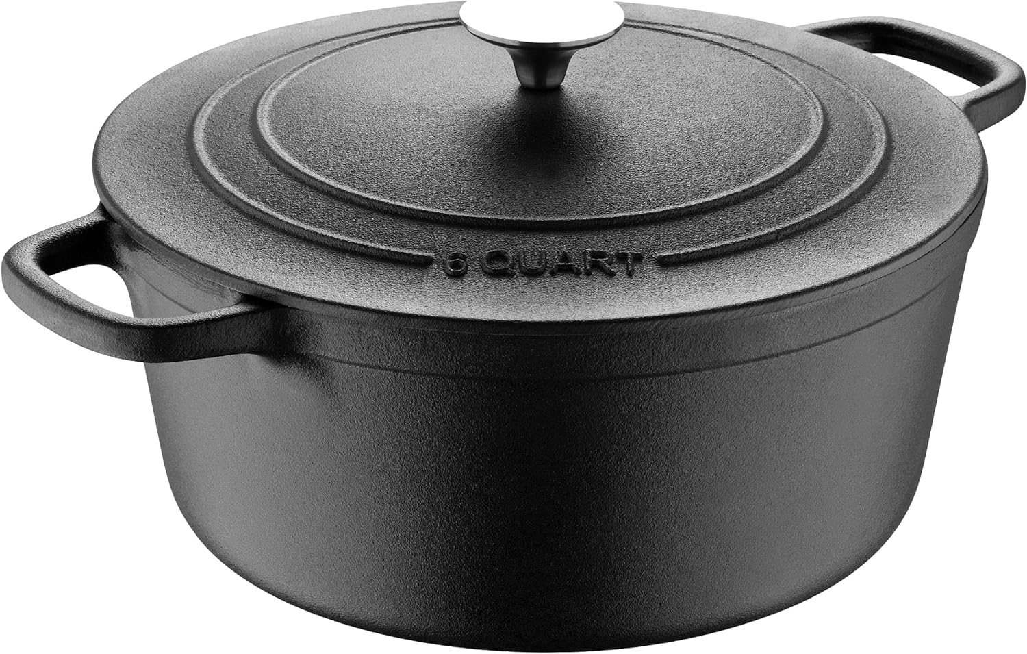 Amazon.com: MasterPRO Pre-Seasoned Cast Iron Dutch Oven Skillet ...