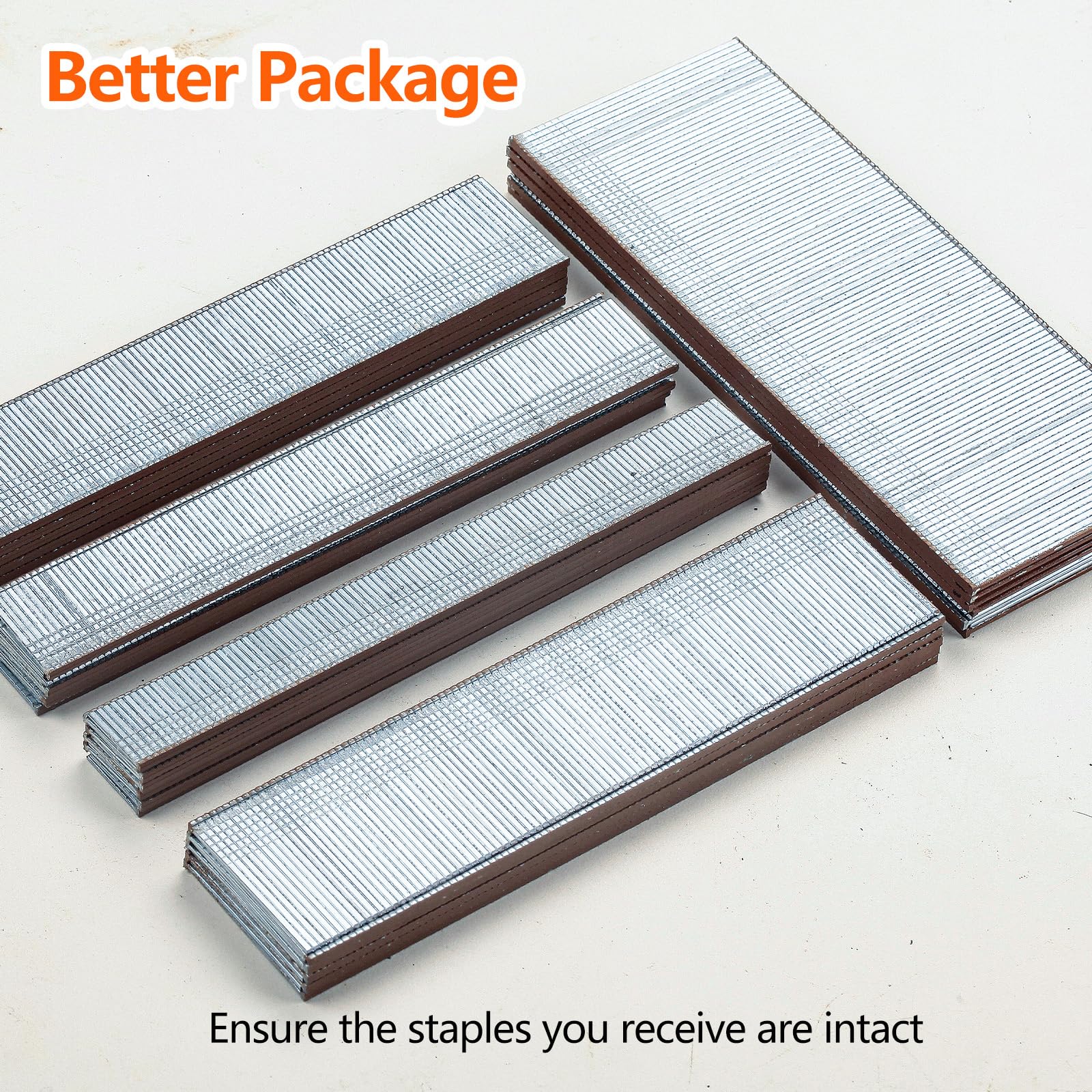 Snapklik.com : 18 Gauge Galvanized Brad Nails, Brown T-head 5/8 Inch ...