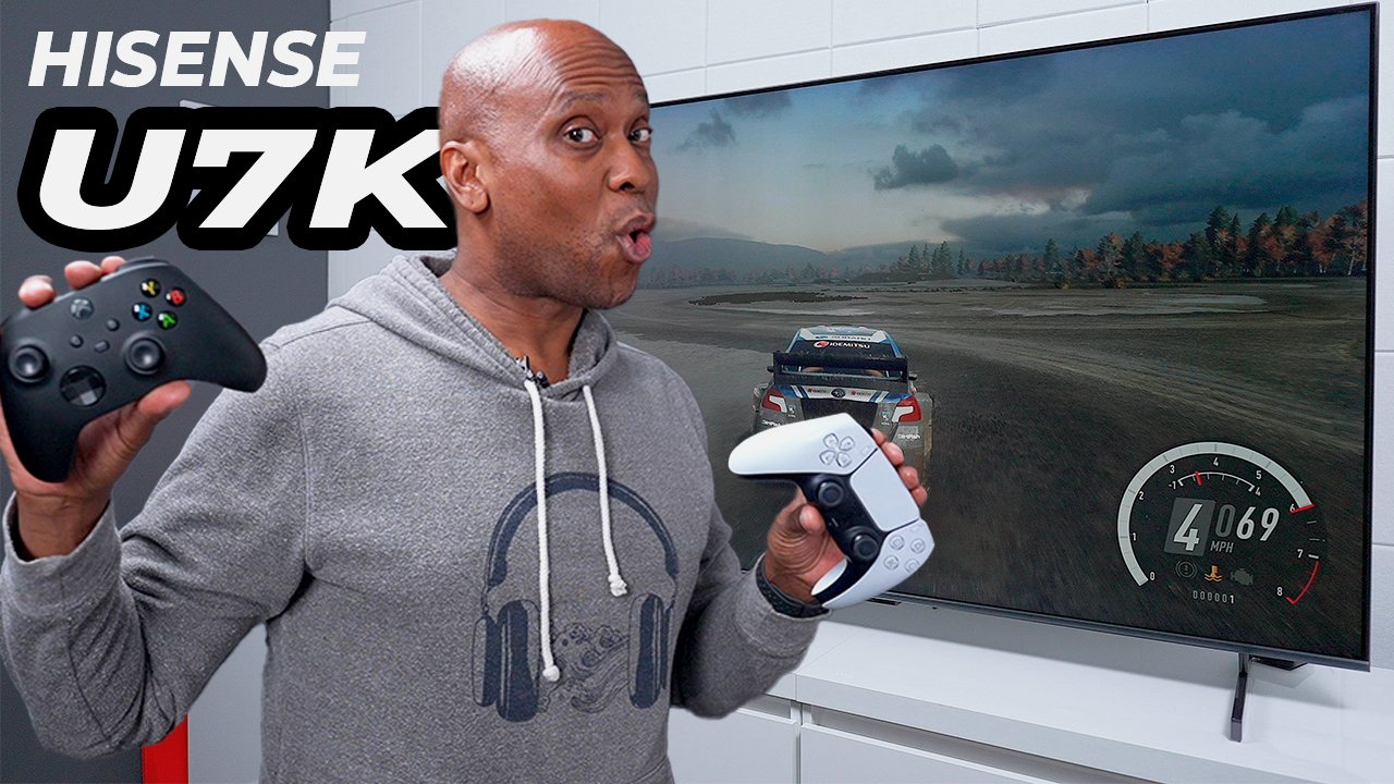 Watch Hisense U7K TV Gaming, Picture Test on Amazon Live