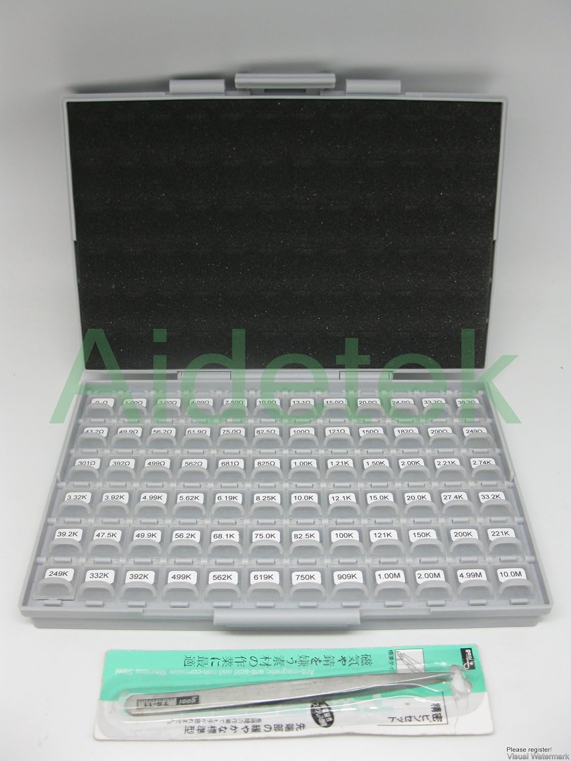 Amazon.com: Brand New SMD SMT 0603 Size, 72 Values, 100pc/value 1% ...