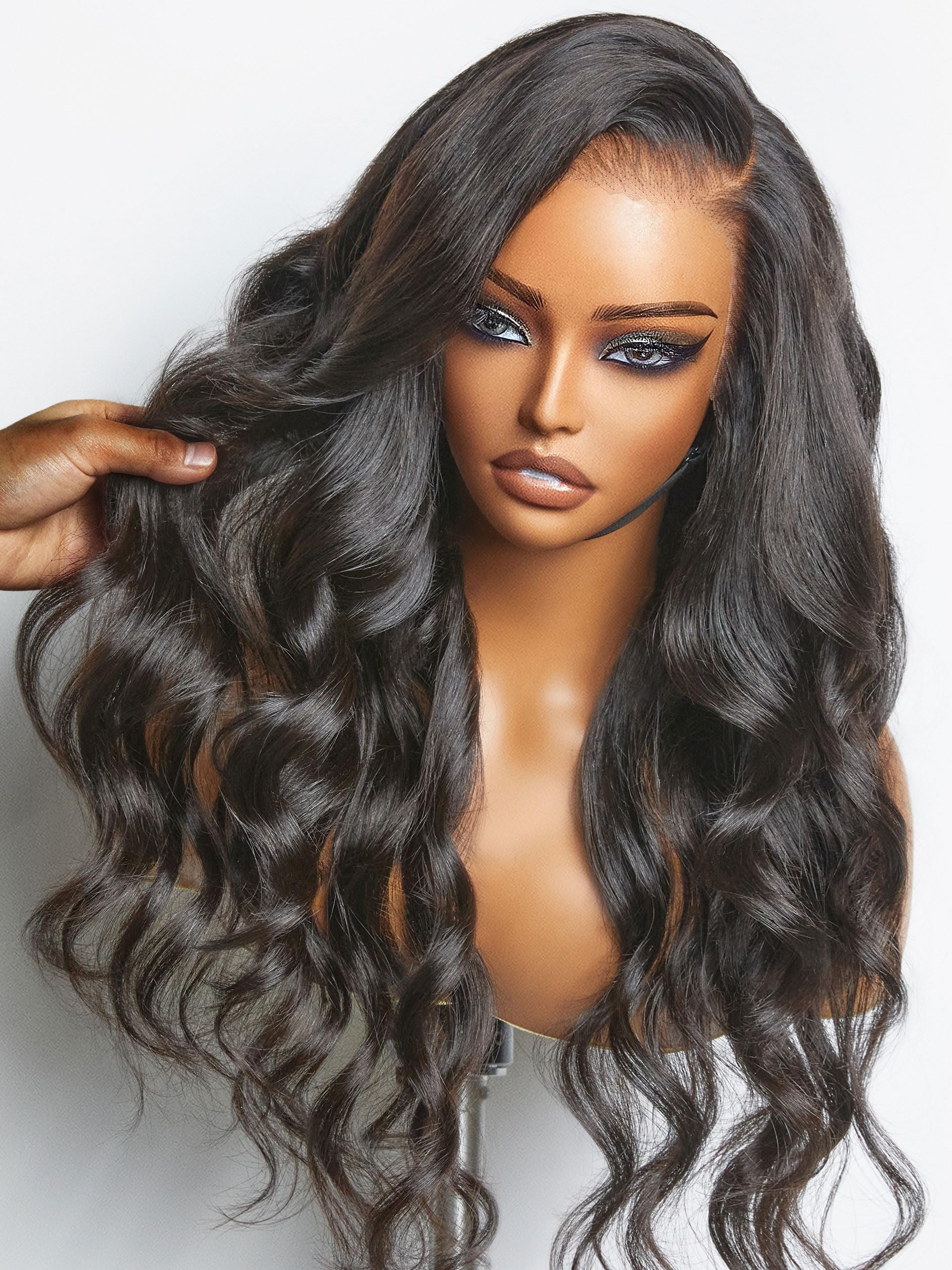 Amazon.com : LUVME HAIR PreMax 13x4 Frontal Body Wave, Lace Front Wigs ...