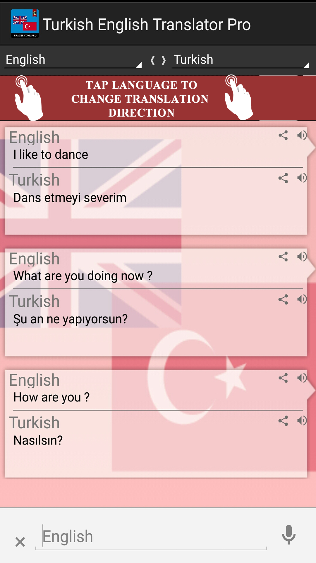 Turkish English Translator Pro - App on Amazon Appstore