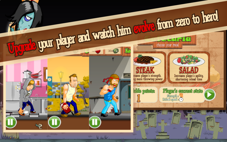 Starving Zombies Lite - App on Amazon Appstore