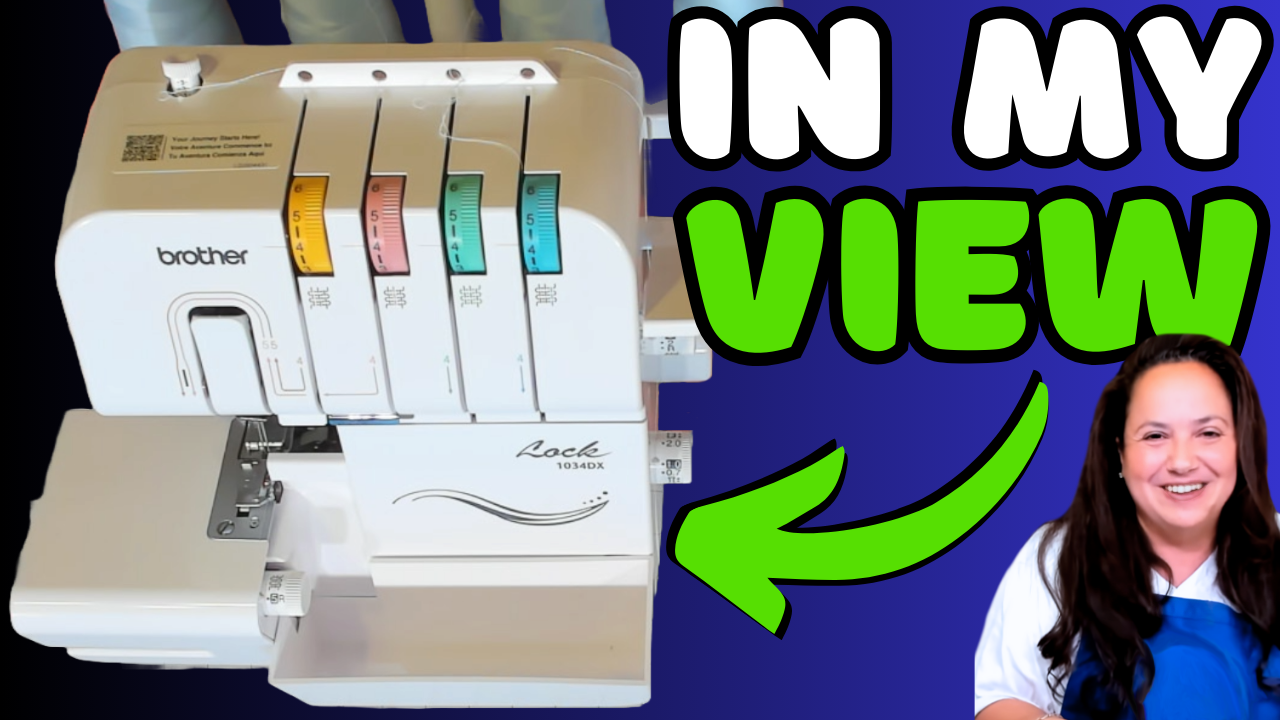Watch My Thoughts On The Brother Serger 1034DX Overlock Machine on ...