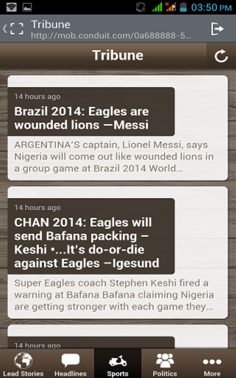Nigerian Tribune - App on Amazon Appstore
