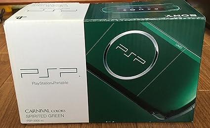 Amazon.com: PSP "Playstation Portable" Spirited Green (Psp-3000sg ...
