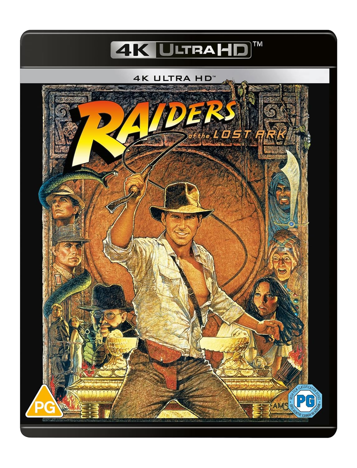 Amazon.com: Raiders of the Lost Ark 4K UHD [Blu-ray] [Region A & B & C ...