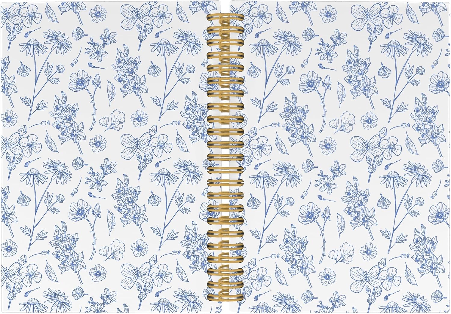 Amazon.com : Pugwak Vintage Floral Journal Notebook - Aesthetic ...