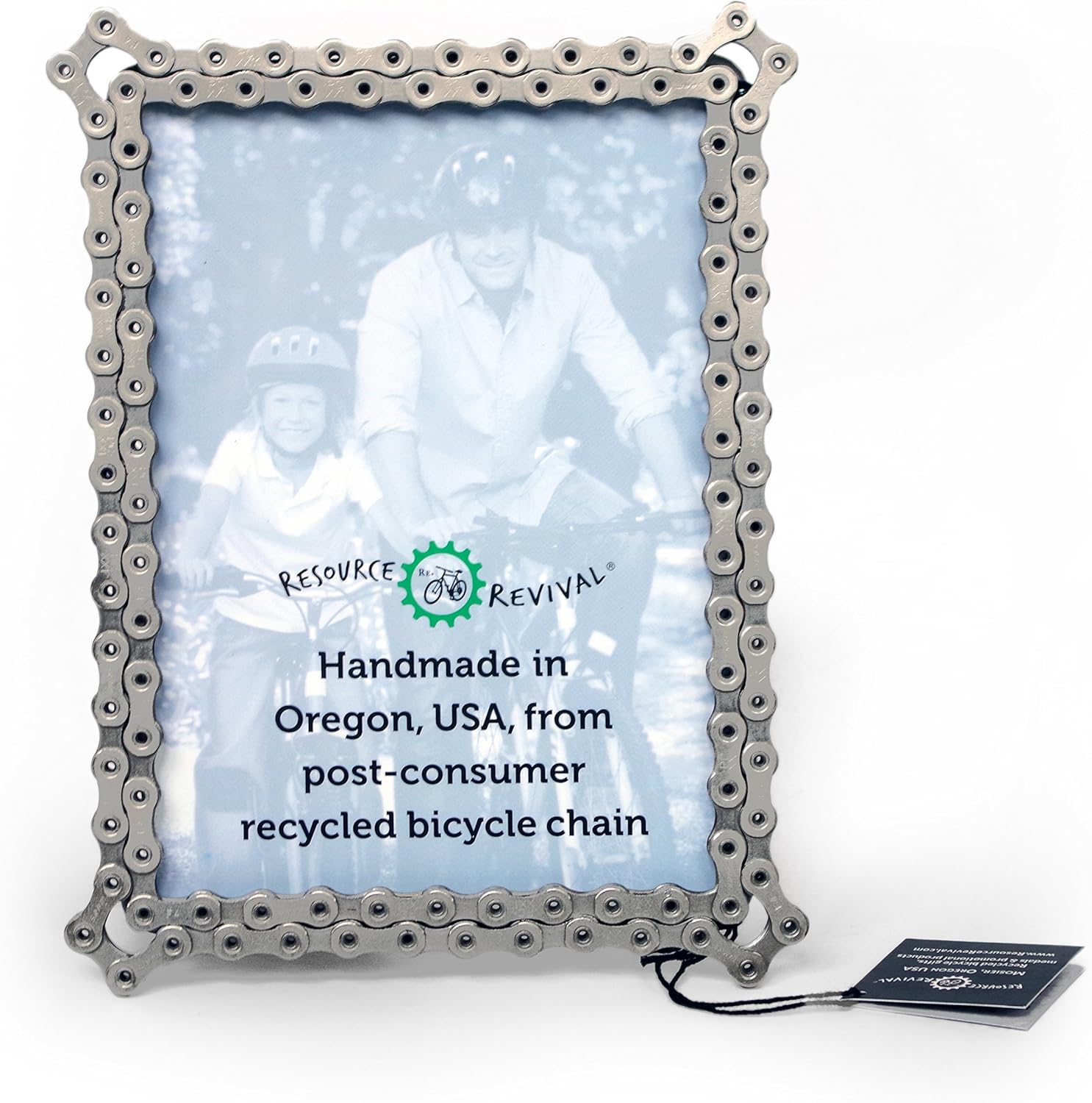 Amazon.com - Bike Chain Picture Frame by Resource Revival | Recycled ...
