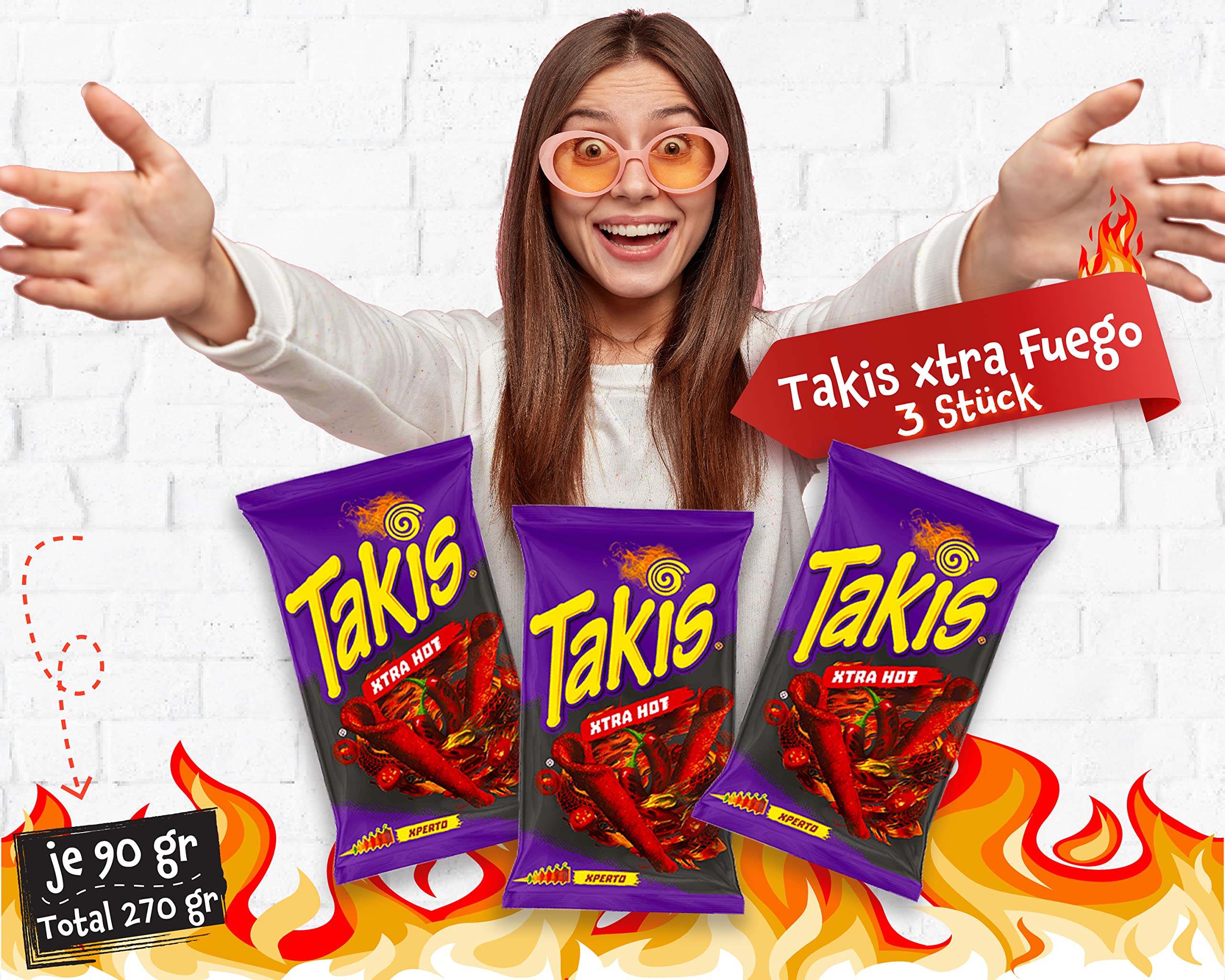 Takis Xtra Hot