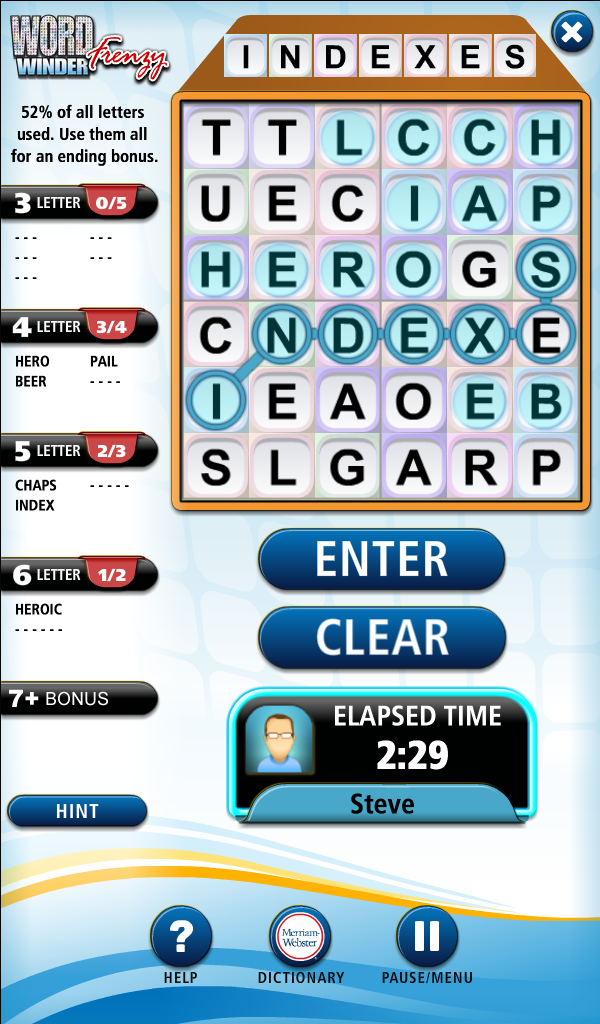Word Winder(Kindle Tablet Edition) - App on Amazon Appstore