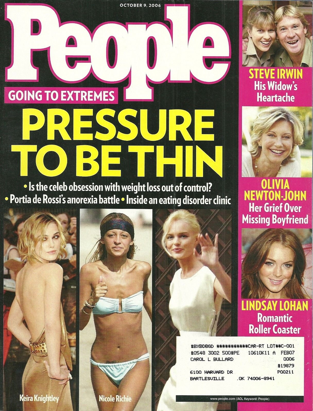 Keira Knightley Anorexic