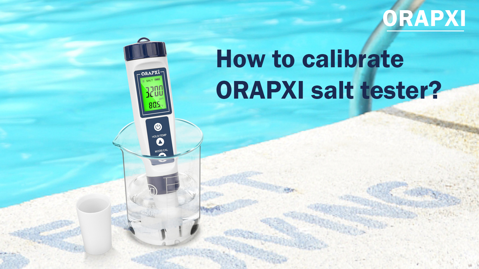Watch ORAPXI Pool Salt Tester and pH Tester for Saltwater Pool on ...