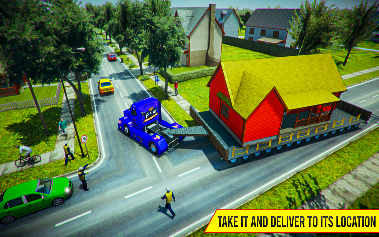 House Mover Job: House Transport Truck Driver Simulation 2019 - App on ...