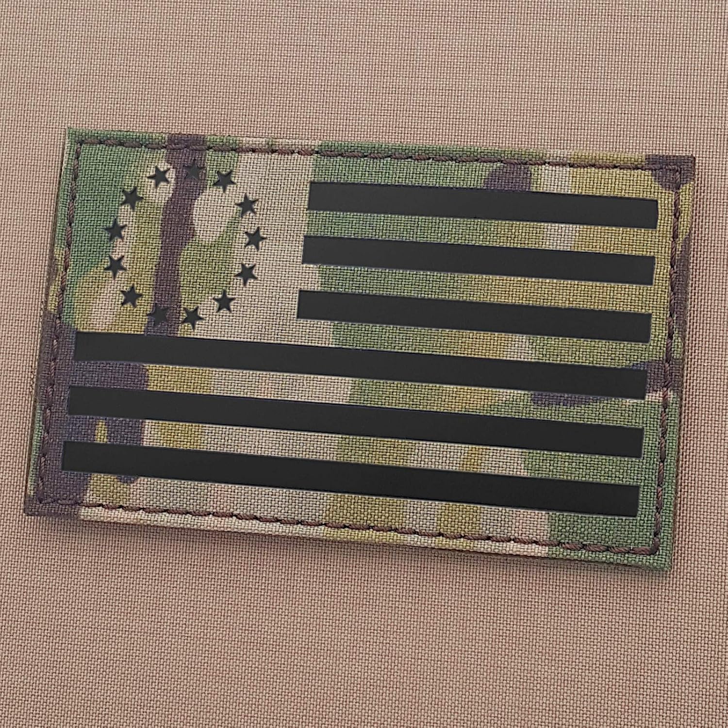 Tactical Freaky Big 3×5 IR Multicam Betsy Ross USA American Flag IFF ...